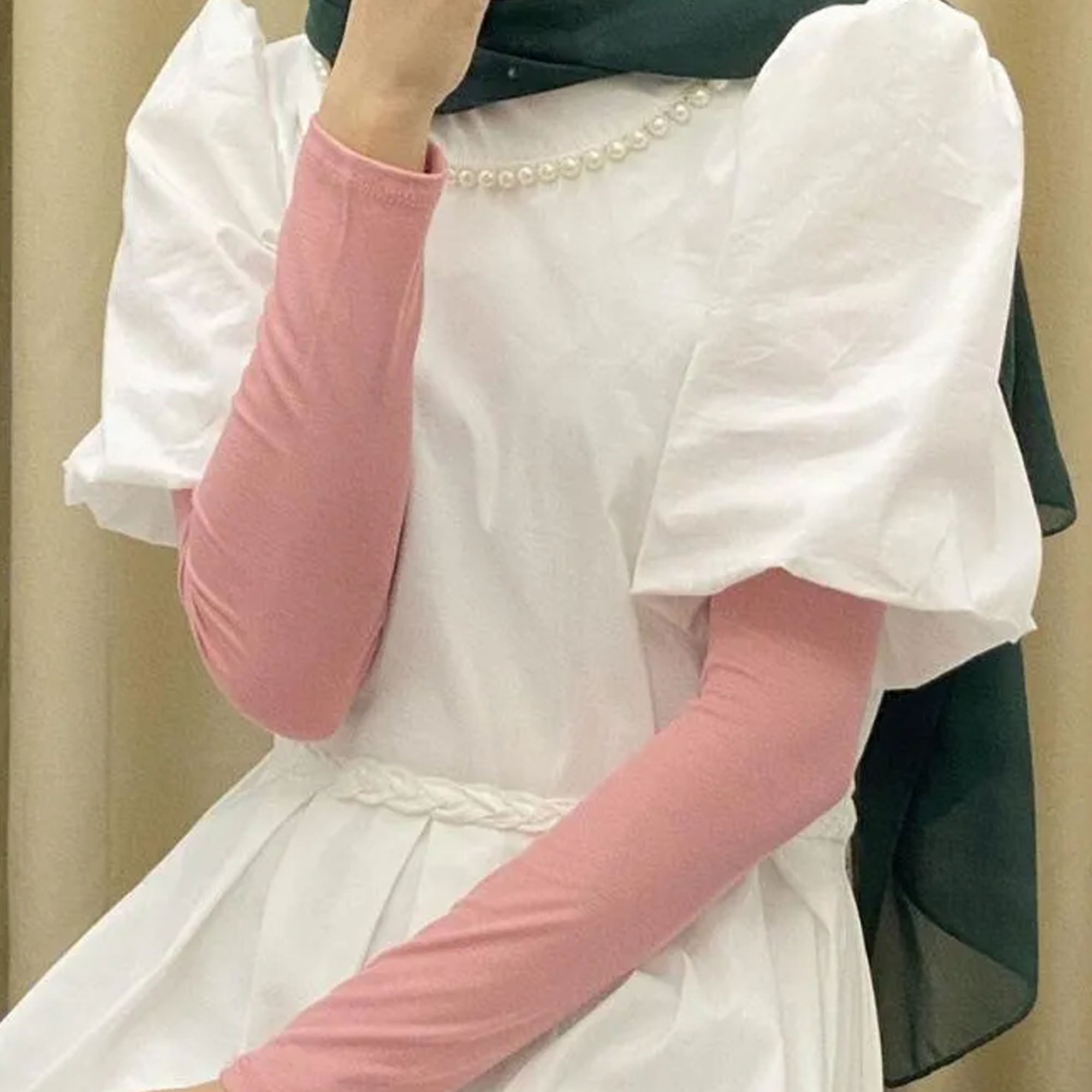 Inayah Exclusive Sleeve Set Pink – Boxed_by_aamina